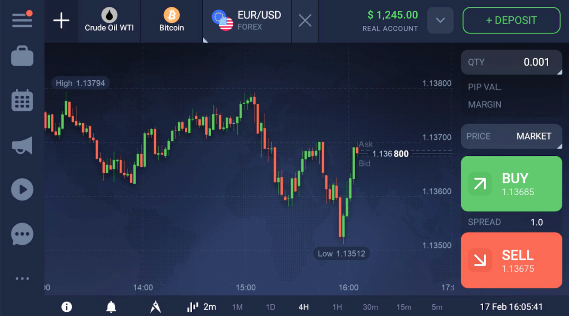Inversiones en línea: acciones, forex, criptomonedas, materias primas ...